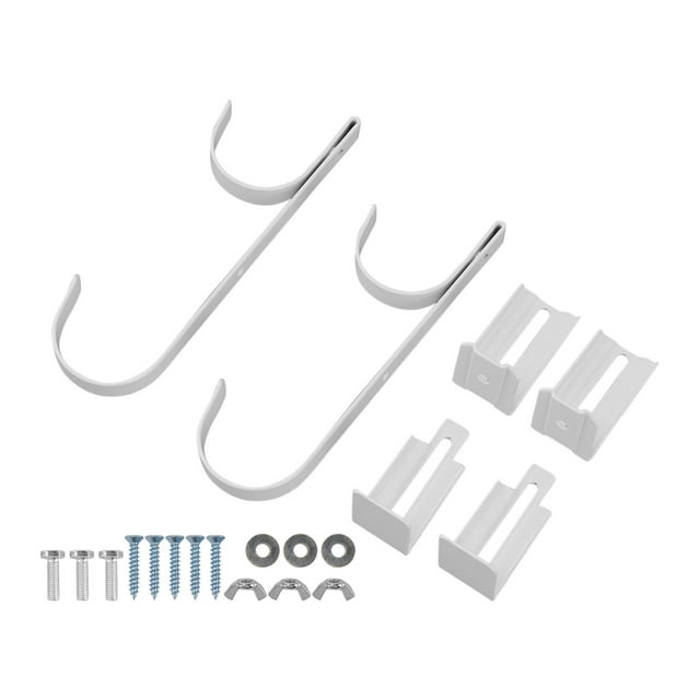 Adjustable Pool Pole Hooks Pool Pole Hangers Adjustable Heavy Duty ...