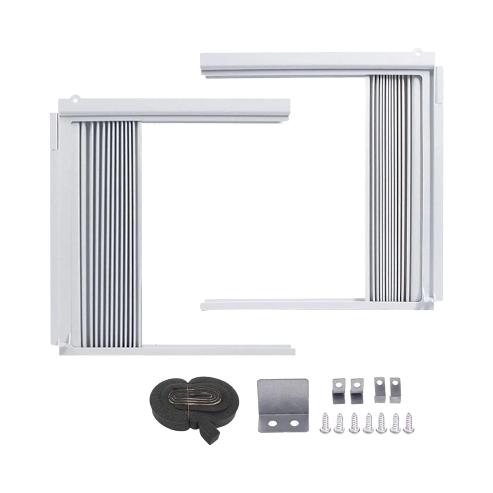 Adjustable Portable Air Conditioner Window Kit, Universal Sliding ...