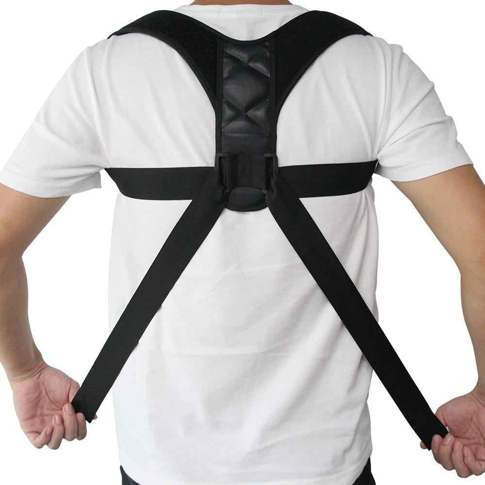 Adjustable Posture Corrector - Back Support Shoulder Support Brace ...