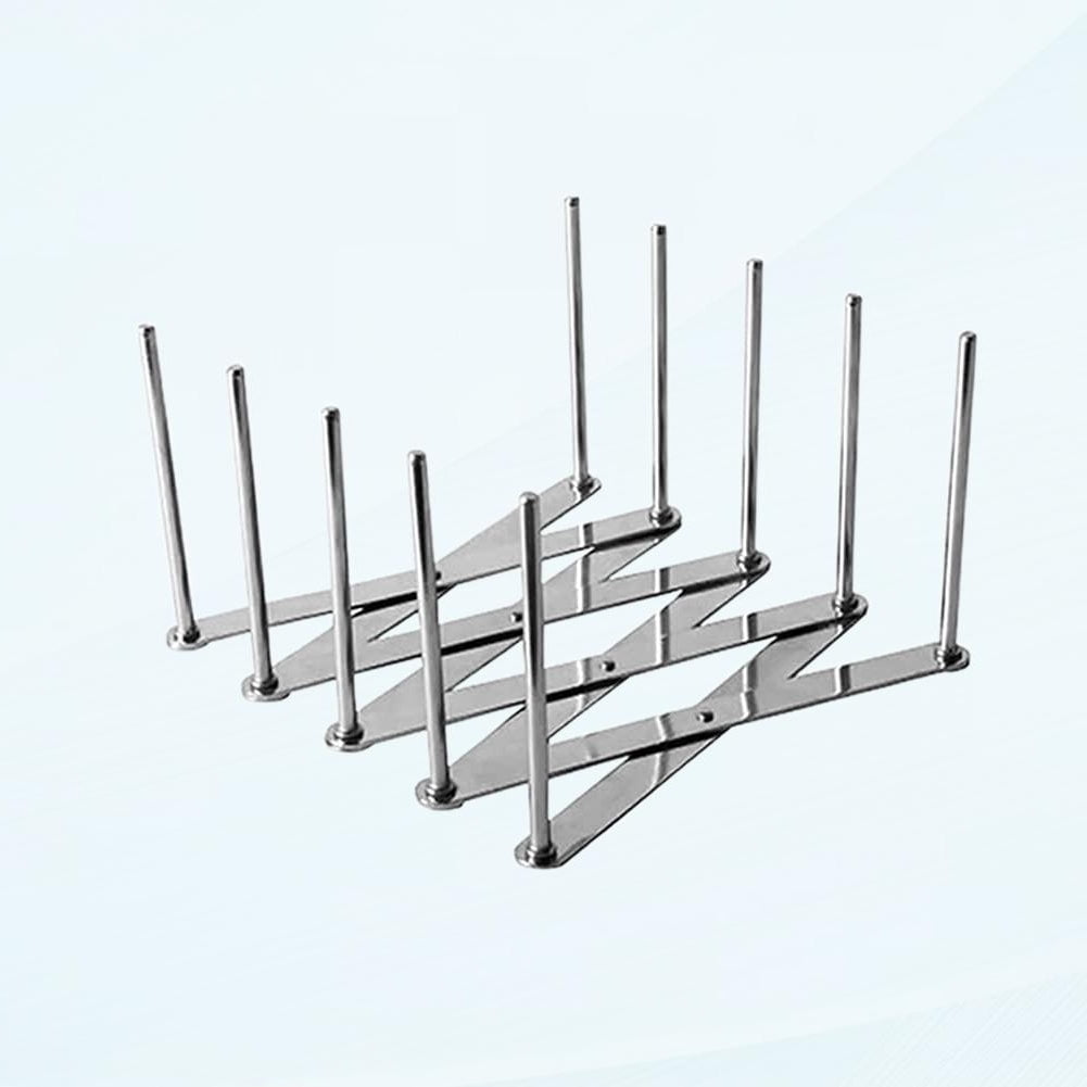 Adjustable Pot Lid Holder, Kitchen Cabinet Pantry and Rack Organizer ...