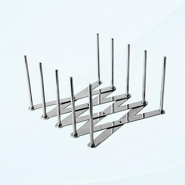 Adjustable Pot Lid Holder, Kitchen Cabinet Pantry and Rack Organizer ...