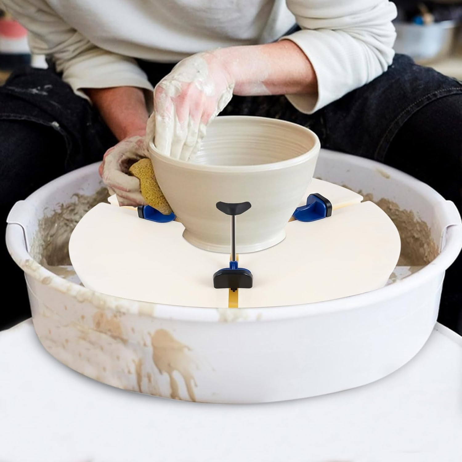 Adjustable Pottery Machine Sculpting Clamp Repair Tools Rotating ...