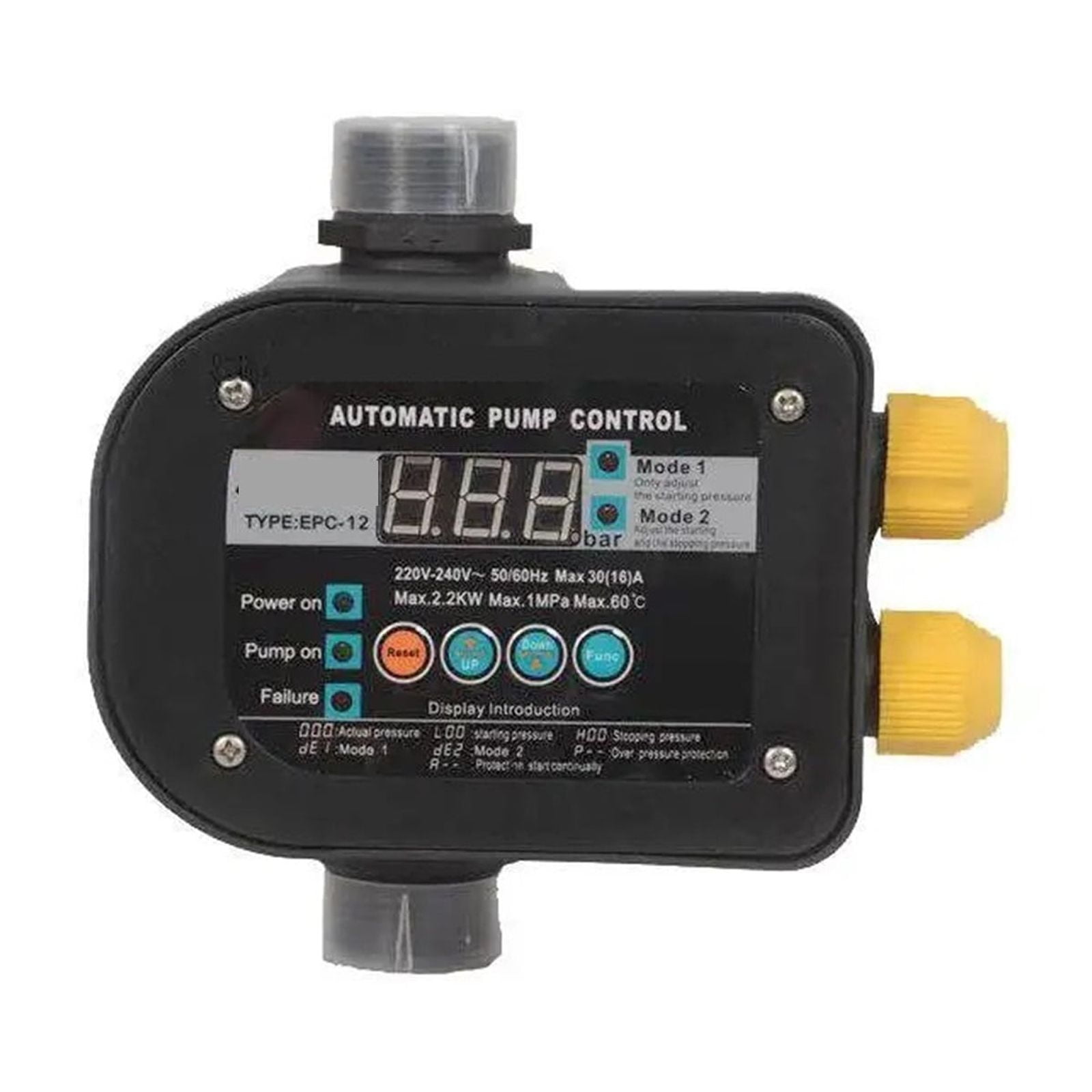 Adjustable Pressure Control Switch, Automatic Hydraulic Pump Booster ...