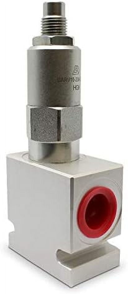 Adjustable Pressure Relief Valve; Pilot-Operated; 6 GPM; 3000 PSI; #8 ...