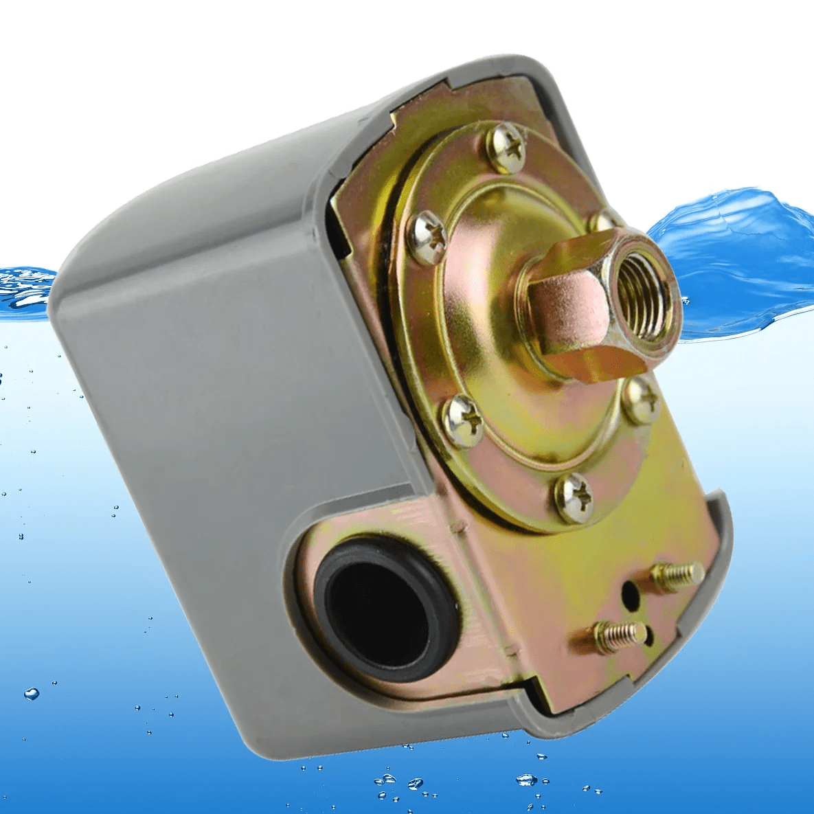 Adjustable Pressure Switch for Water Pump 40-60 PSI 110V 230V Well ...