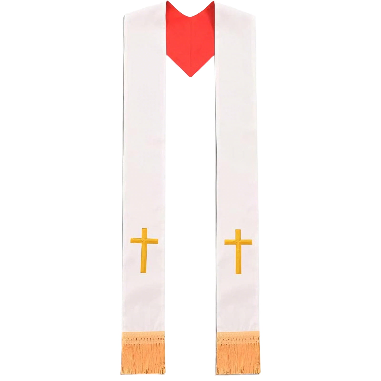 Adjustable Priest Stole for Multi Occasion Use Embroidered Design and ...