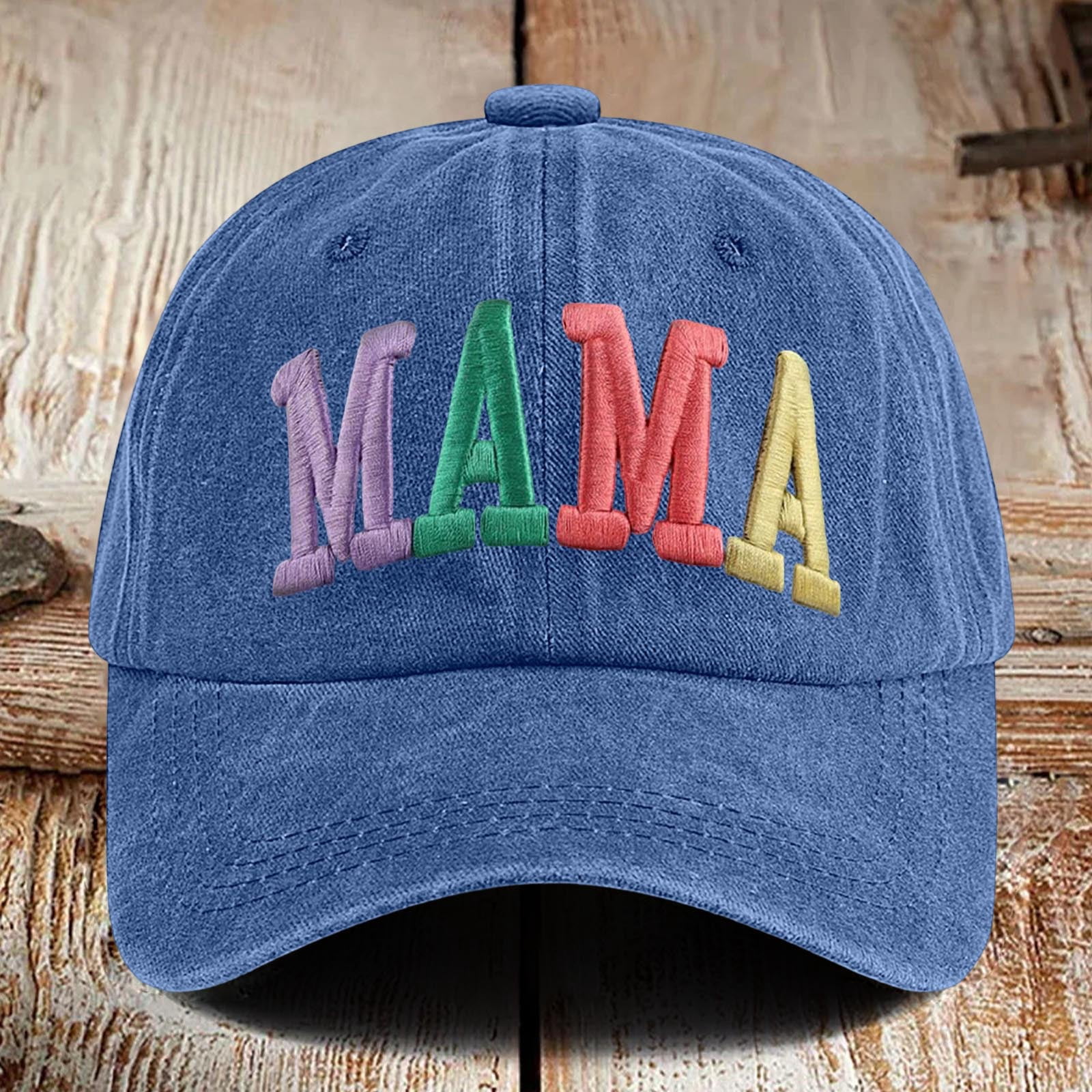 Adjustable Printed Cotton Trucker Hat Two-Tone Vintage Design Women ...