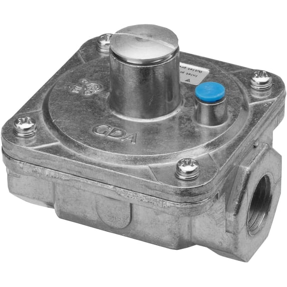 Adjustable Propane Regulator for Gas Fire Pits, 10" WC Output, 1/2 PSI ...