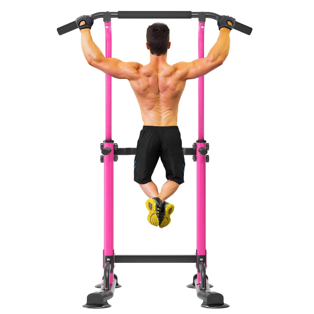 Adjustable Pull Up Bar, Pull-Up Rack Dip Station, Multifunctional Home ...