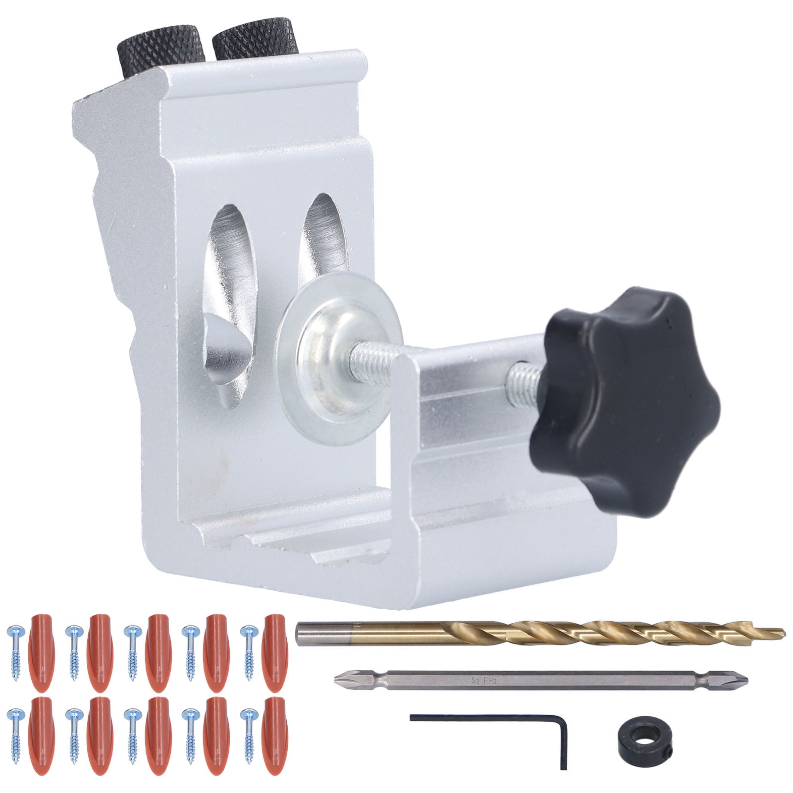 Adjustable Punch Locator Woodworking Inclined Hole Positioner Tool Kit ...