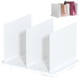 Adjustable Purse Organizer for Closet, Plastic Handbag Storage for ...
