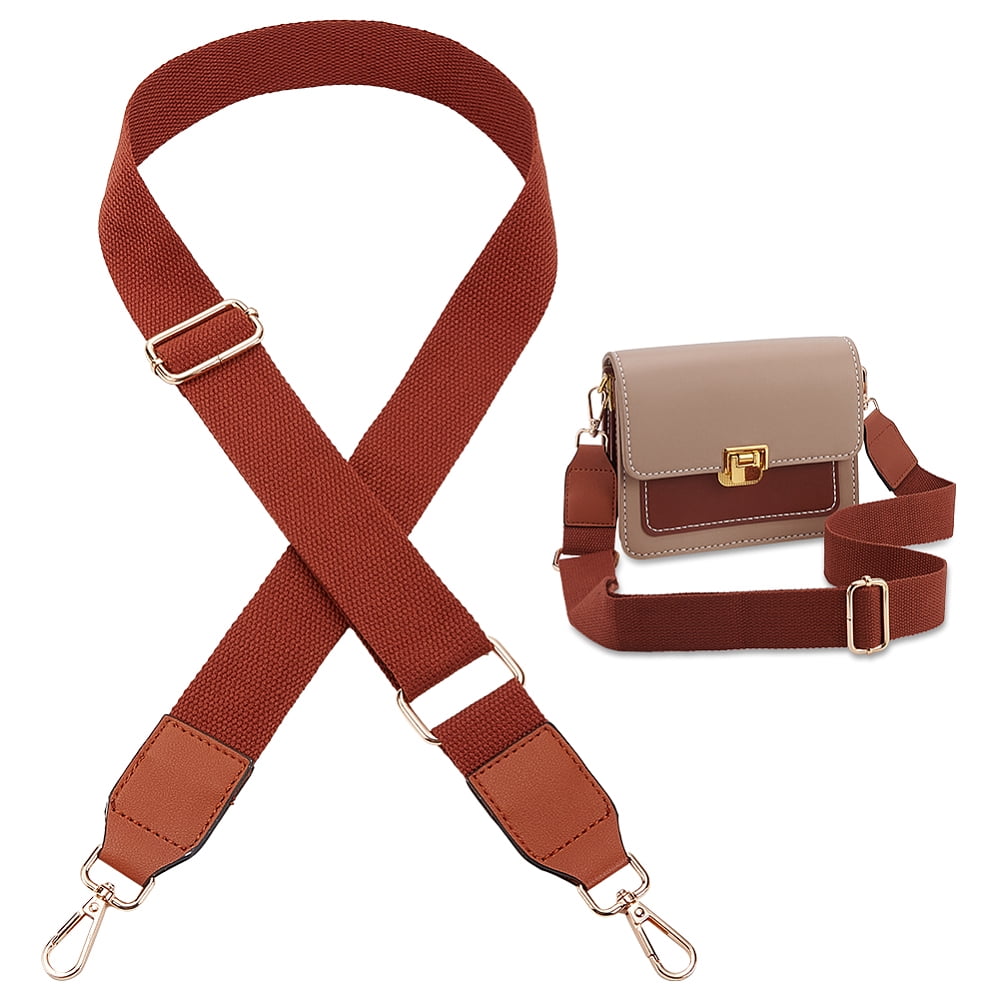 Adjustable Purse Strap 51.2 Inch Soft Cotton Shoulder Strap Replacement ...