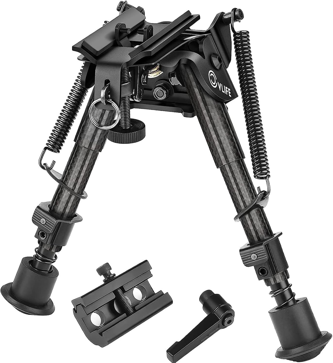 Adjustable Bipod with 360° Pivot Tilt and Quick-Detach S-Lock ...