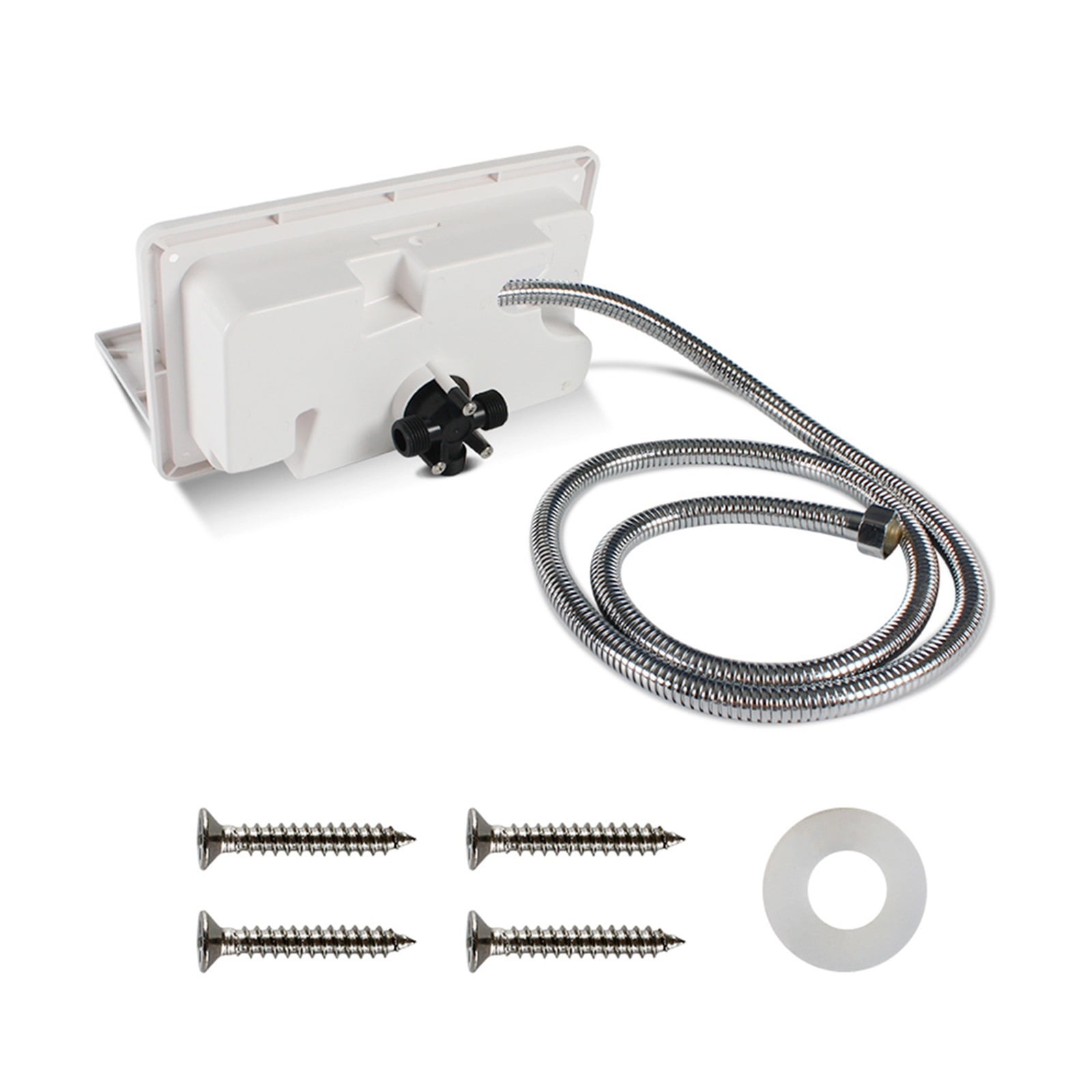 Adjustable RV External Exterior Shower Box Kit With Lock Boat Marine ...
