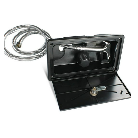 Adjustable RV External Exterior Shower Box Kit With Lock Boat Marine ...