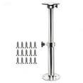 Adjustable RV Table Leg Support,with Mounting Base - Height Range 17.5 ...