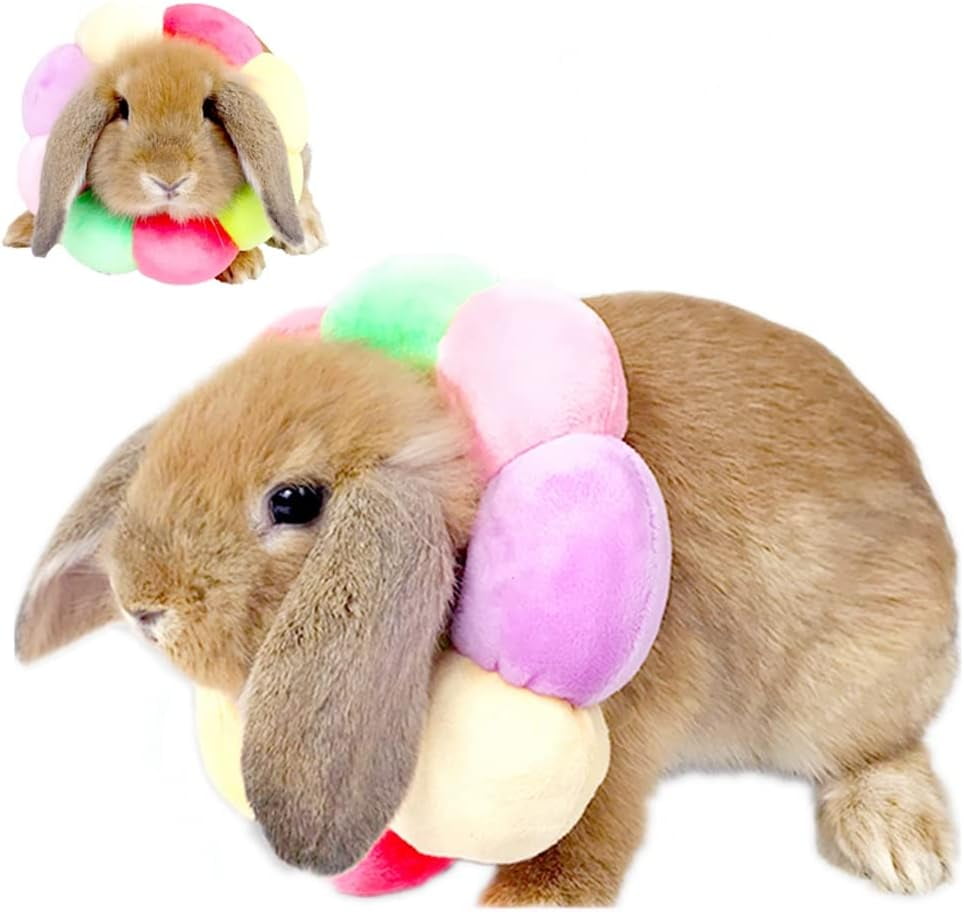 Adjustable Rabbit Protection Cone Collar,Soft Pet Recovery Collar for ...