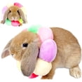 Adjustable Rabbit Protection Cone Collar,Soft Pet Recovery Collar for ...