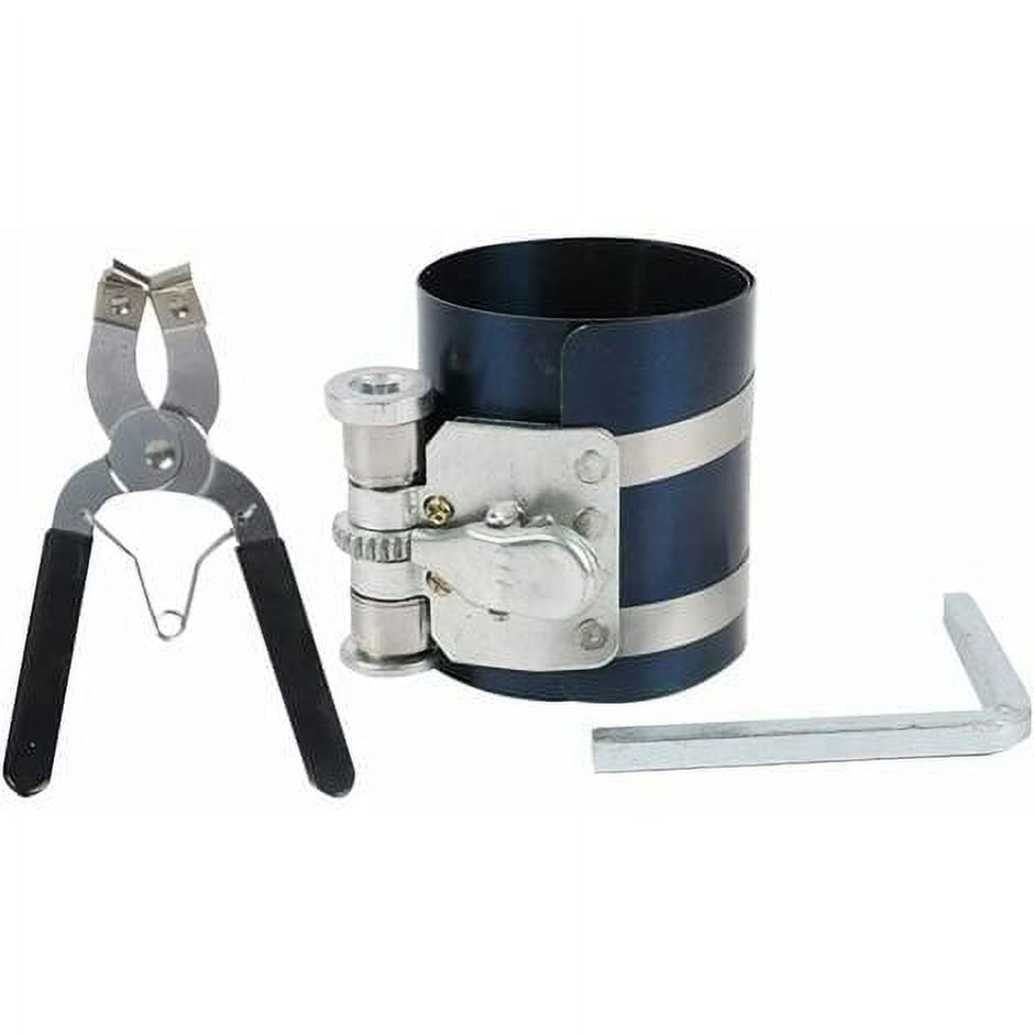 Adjustable Ratchet Piston Installation Tool Piston Ring Compressor ...