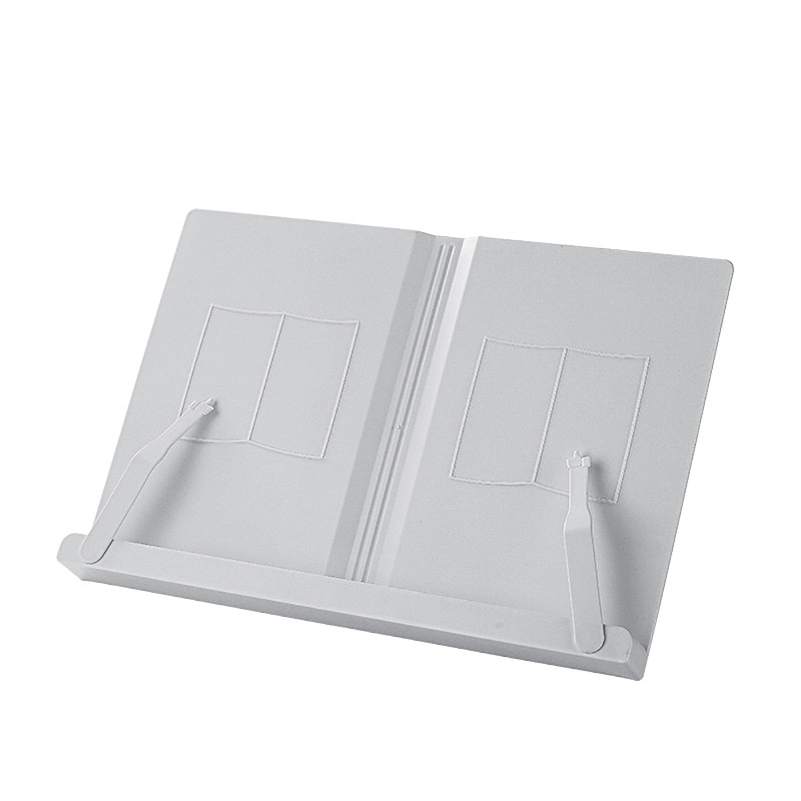 Adjustable Reading Stand with Page Holder and Book Clip for Hands-Free ...