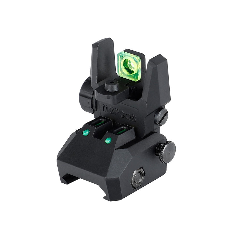 Adjustable Rear Sight with Bubble Level Compatible with 20mm Rail ...