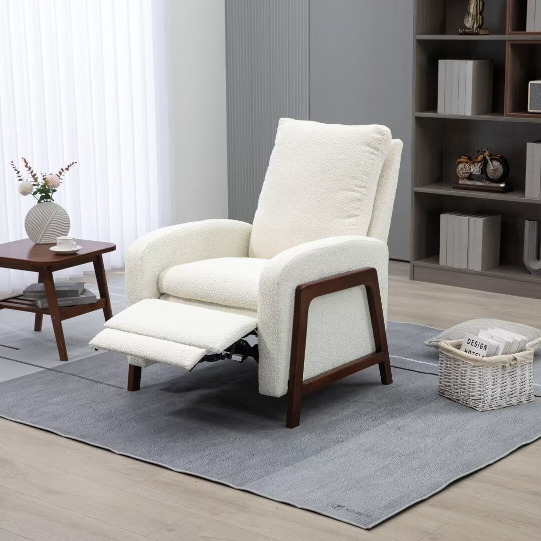 Adjustable Recliner Chair, Home Theater Single Sofa Lounge Chair with ...