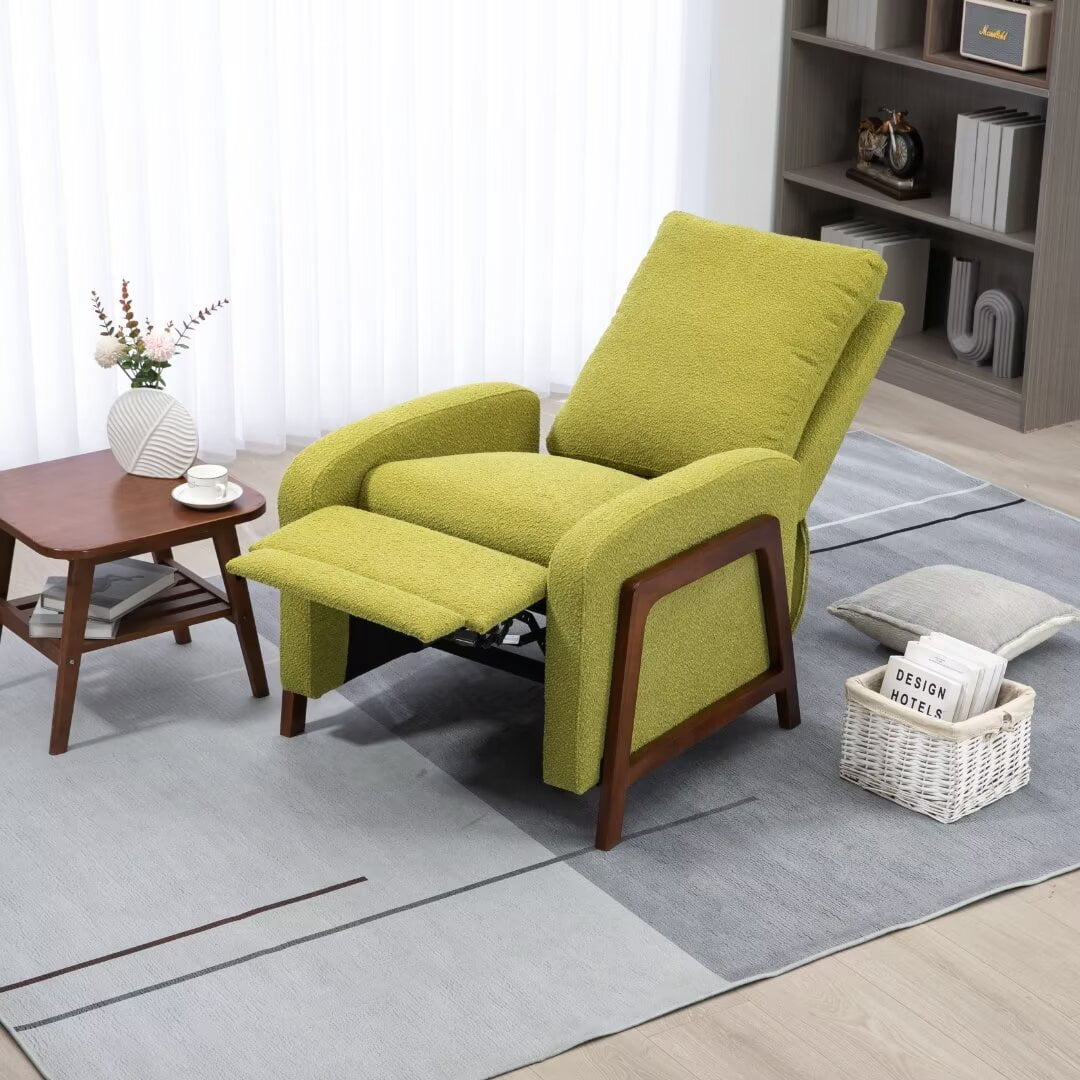 Adjustable Recliner Chair, Home Theater Single Sofa Lounge Chair with ...