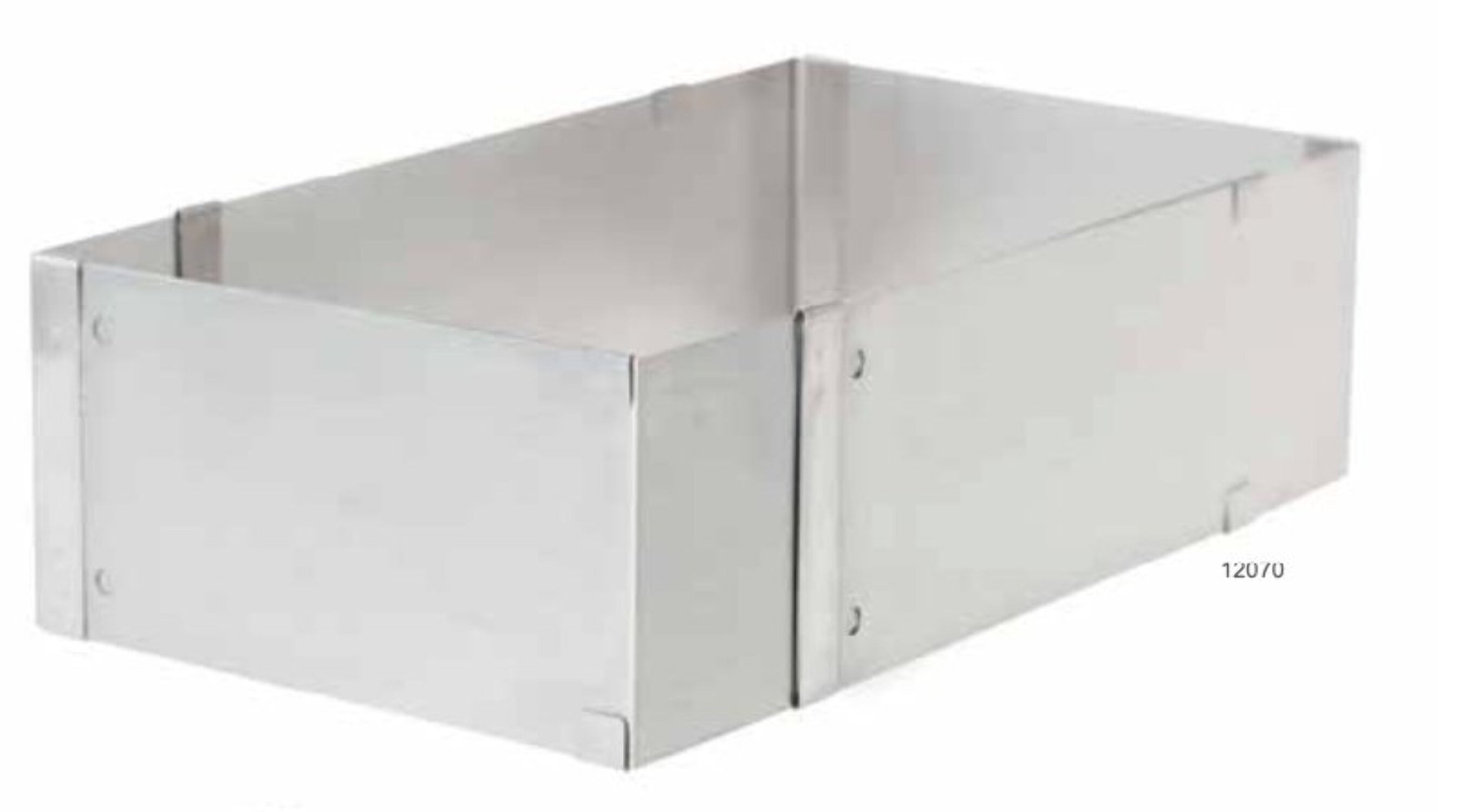 Adjustable Rectangle Cake Mold, Stainless Steel, 3.25-Inch H - Walmart.com