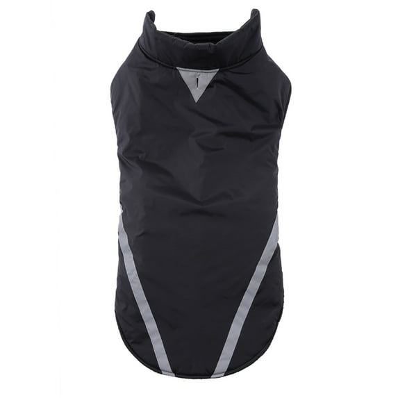 Adjustable Reflective Dog Jacket with Hook and Loop Fastener for Large ...