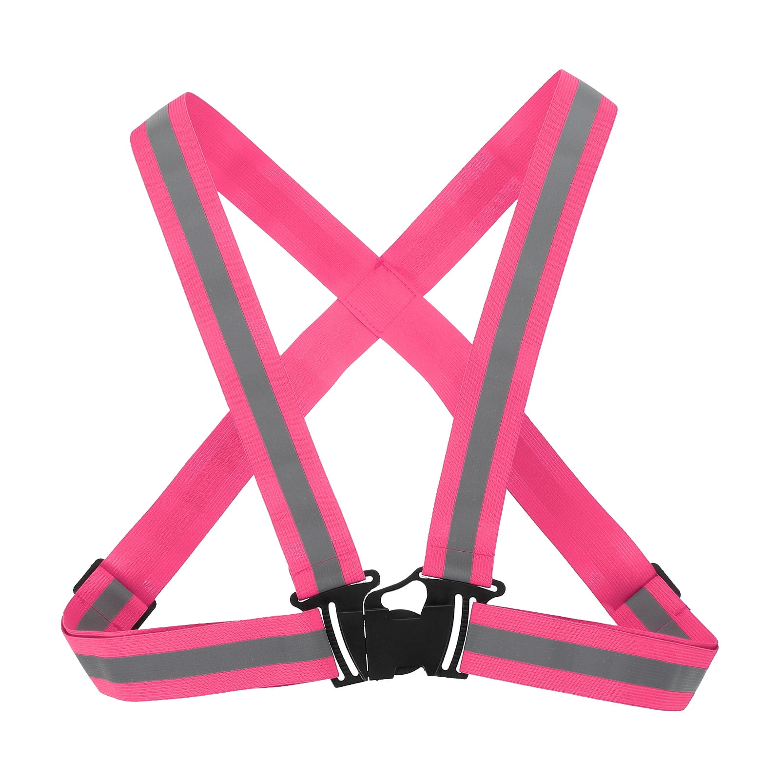 Adjustable Reflective Running vest Gear, High Visible reflective straps ...