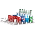 Adjustable Refrigerator Can Dispenser Organizer, Push-Type Soda & Beer ...