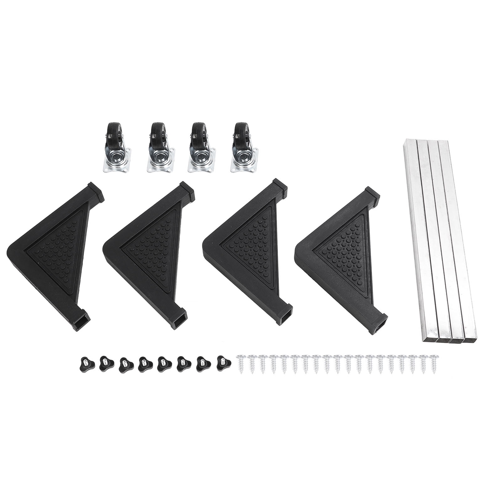 Adjustable Refrigerator Stand with 4 Locking Wheels Reduce Noise ...