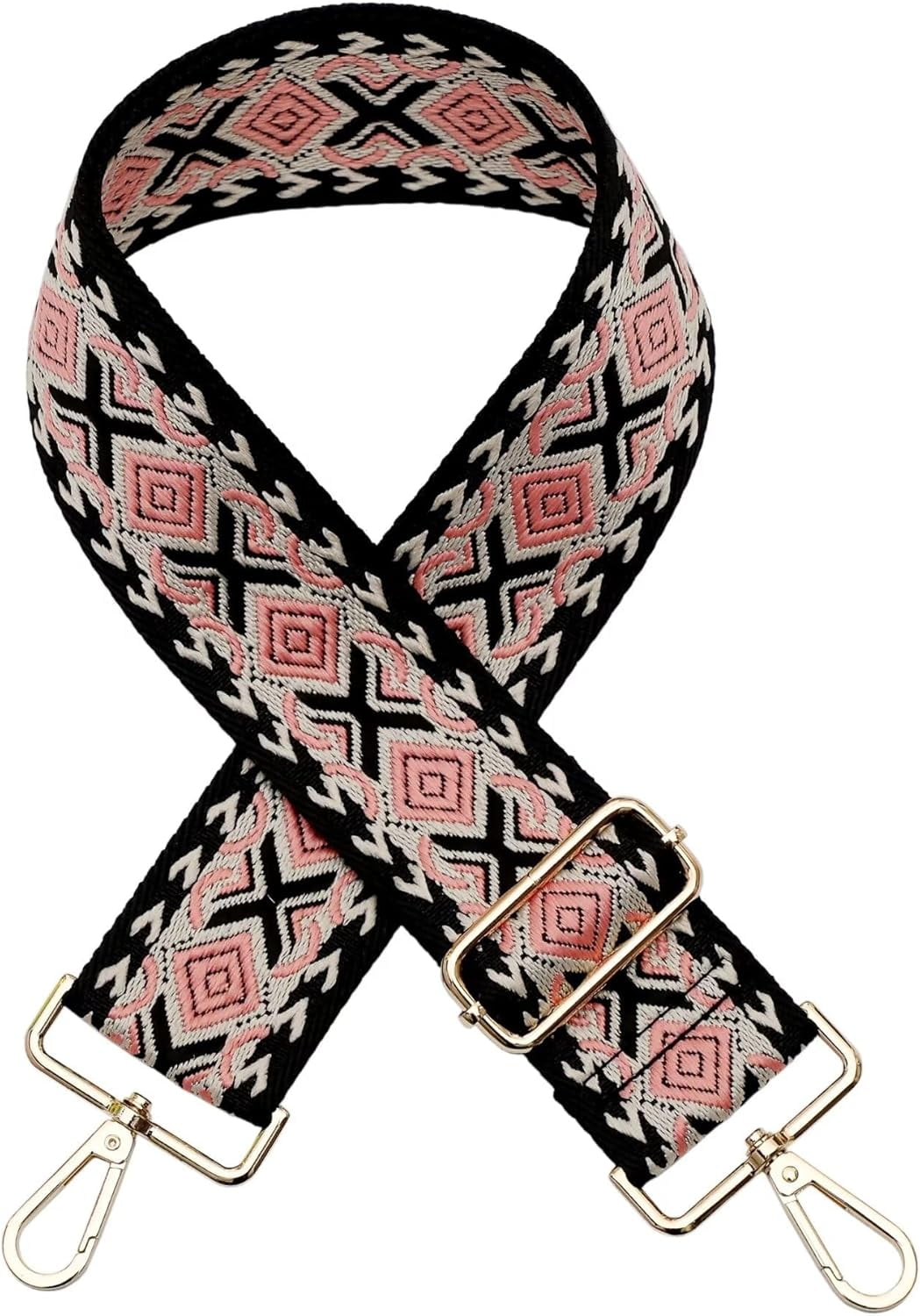 Adjustable Replacement Purse Strap Wide Crossbody Shoulder Bag Strap 75-135cm Length 5cm Width ...