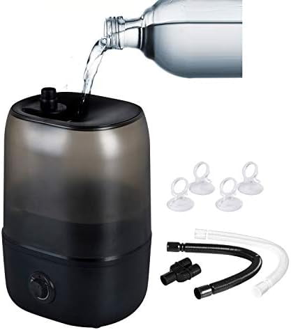 Adjustable Reptile Fogger Terrarium Humidifier, Large Tank Fog Machine ...