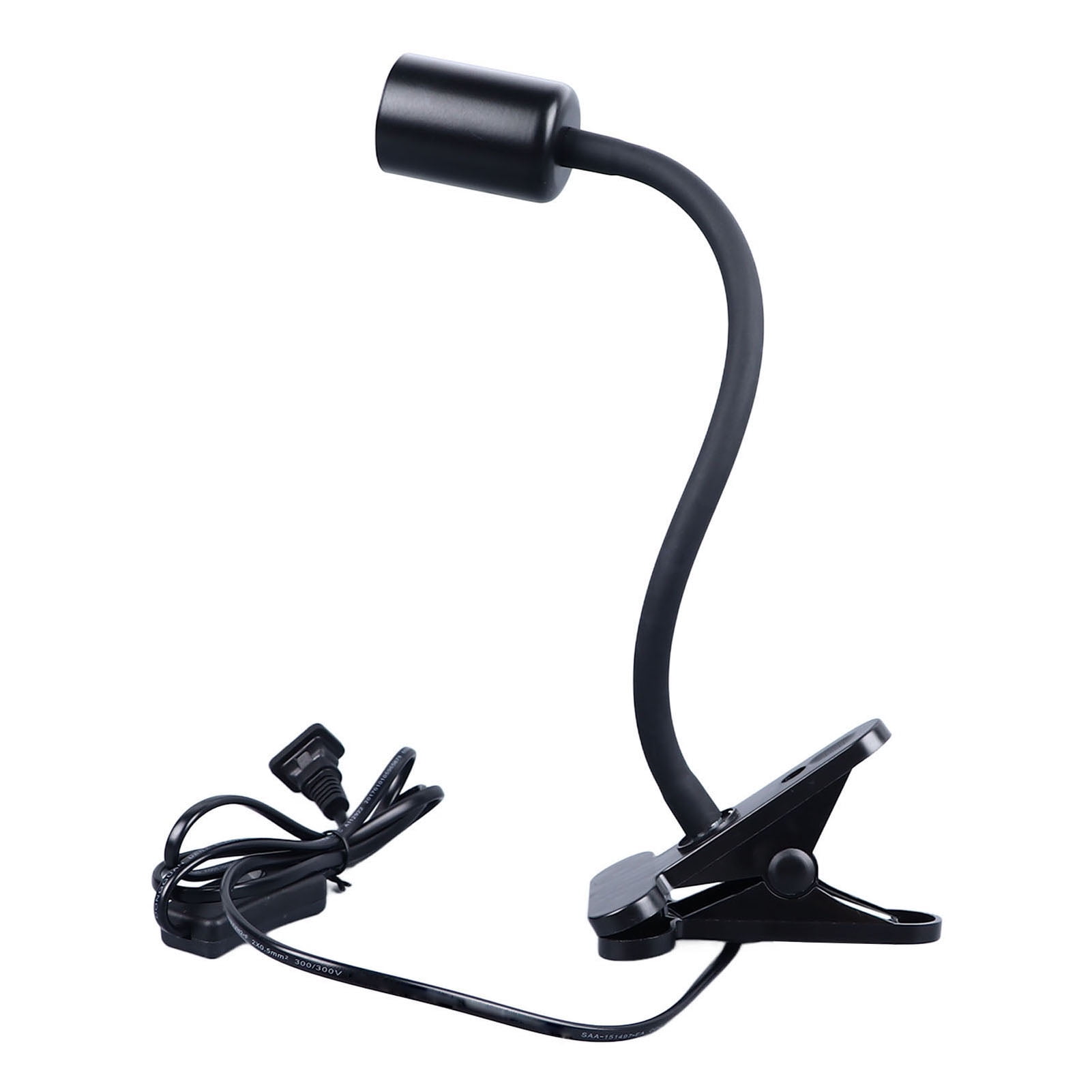 Adjustable Reptile Heat Lamp Holder with Clamp for Lizard Turtle ...