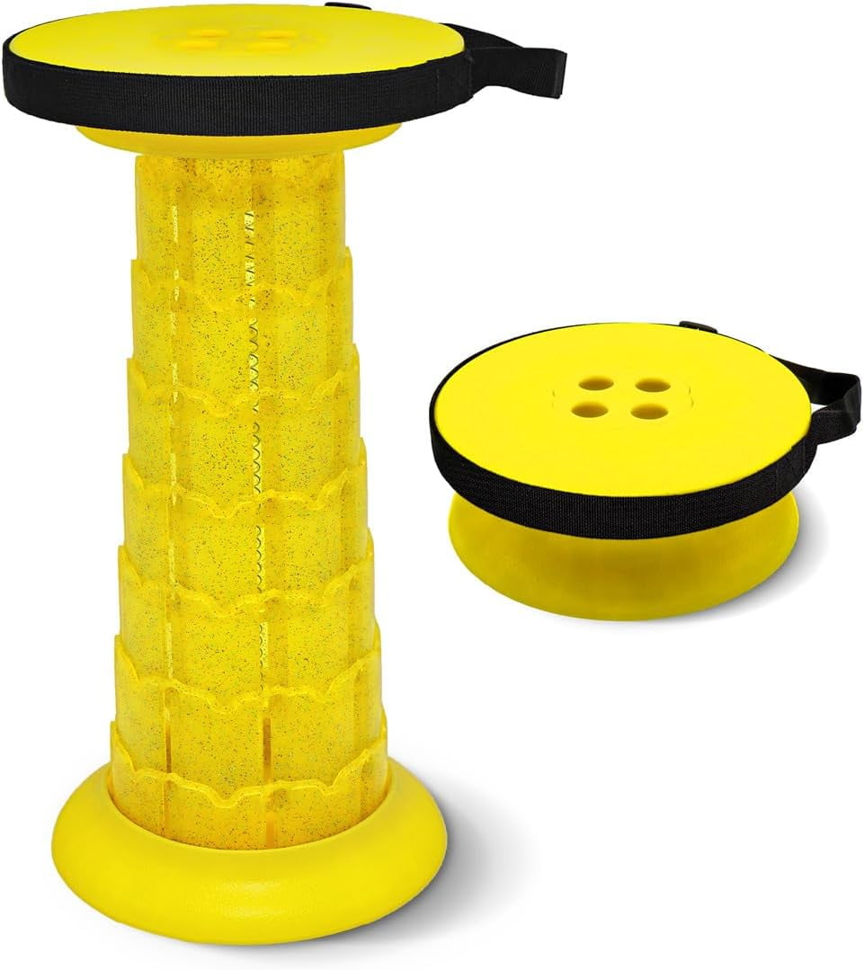 Adjustable Retractable Portable Collapsible Folding Stool for Adults ...