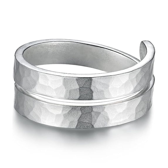 Adjustable Rings,Thumb Rings,Handmade Hammered Ring,Sterling Silver ...