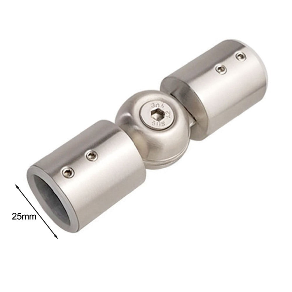 Adjustable Rod Corner Connector Elbow Connector Bathroom Shower Room ...