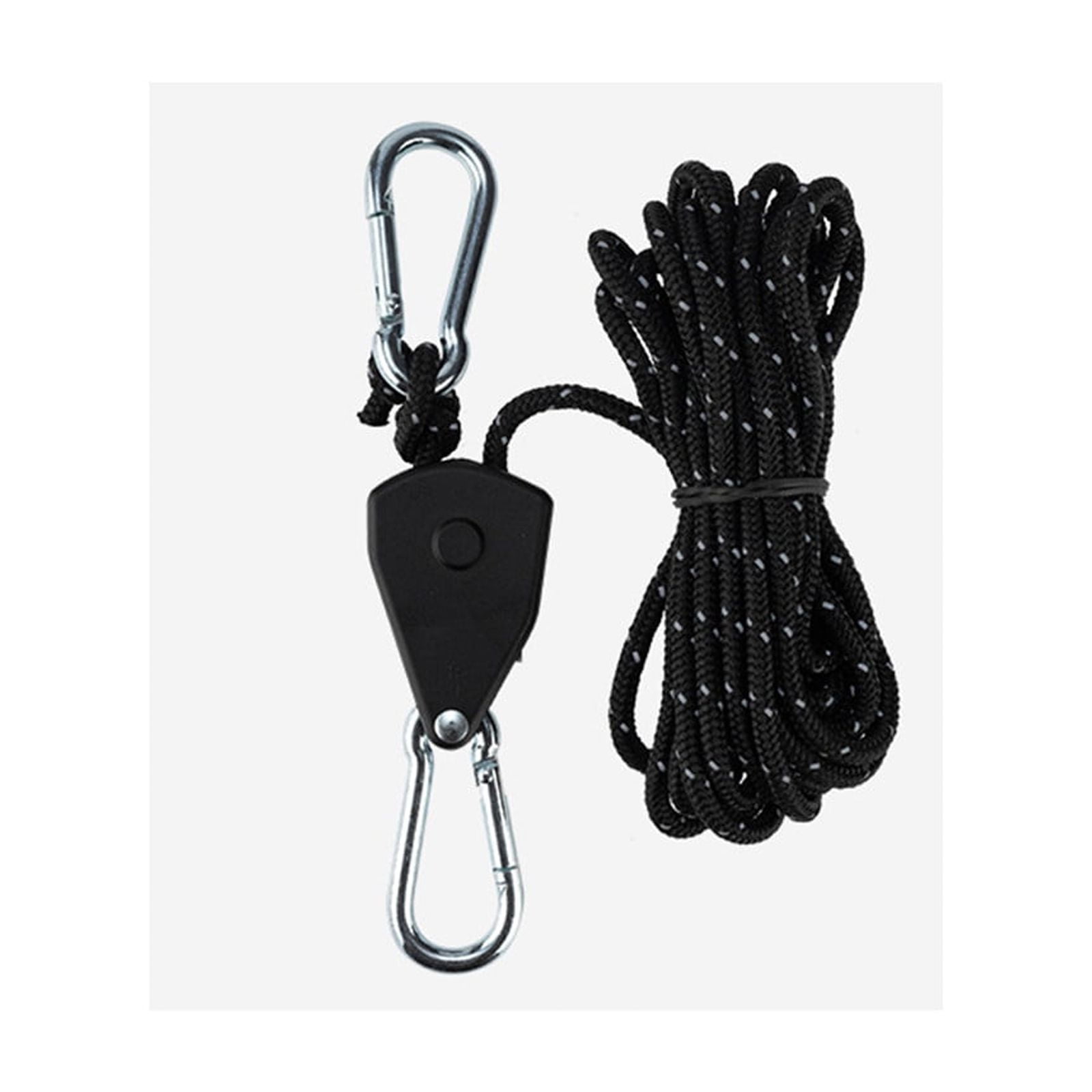 Adjustable Rope Hanger, Heavy Duty Ratchet Rope Tie down Strap with ...