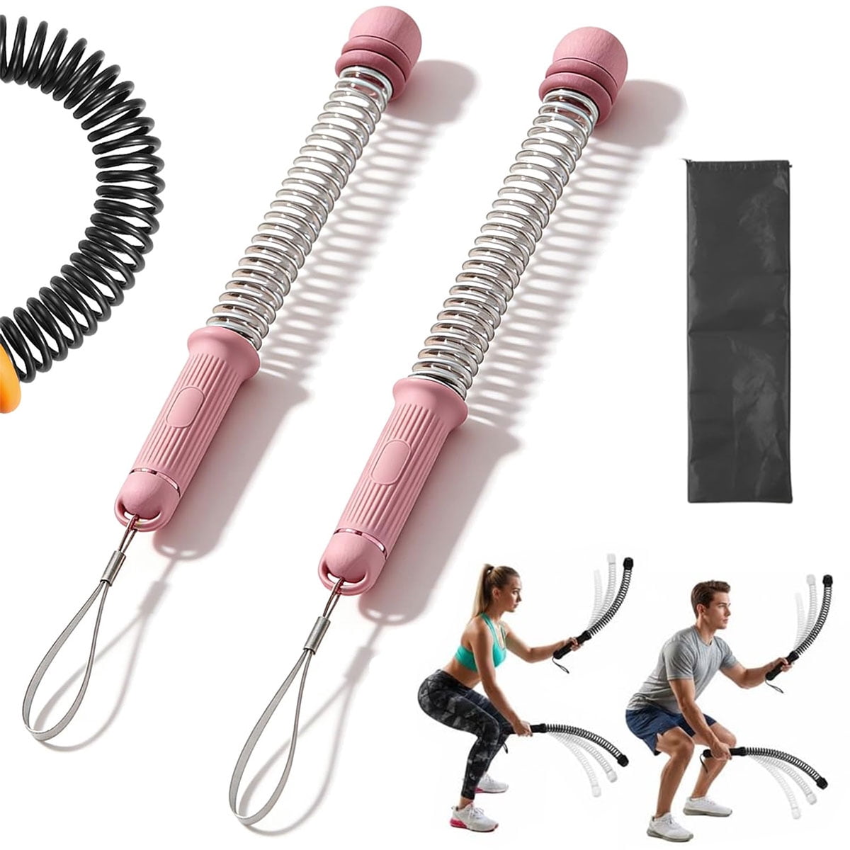 Adjustable Ropeless Battle Ropes 2026 New, Cordless Weighted Training ...