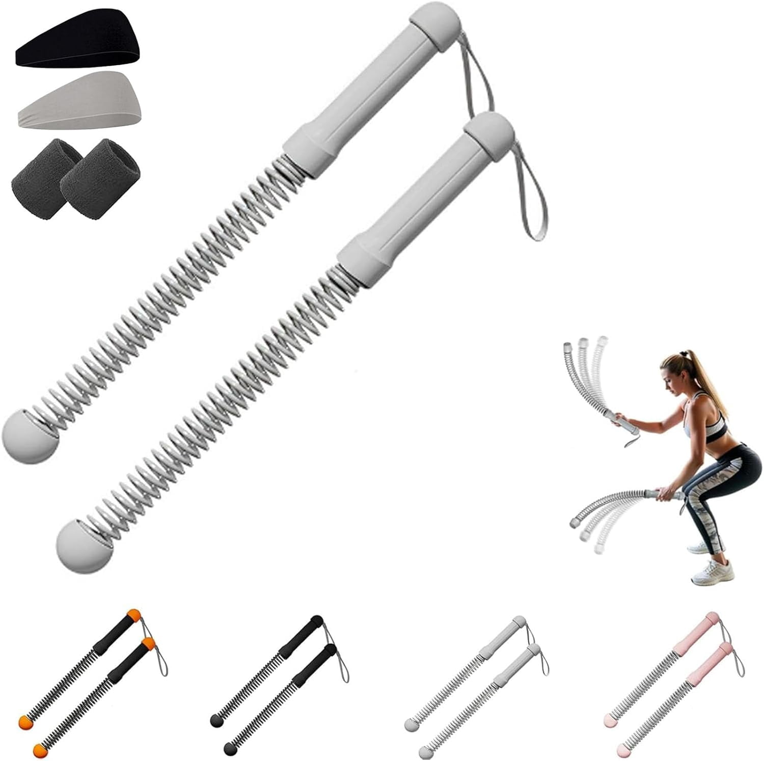 Adjustable Ropeless Battle Ropes Trainer, 2026 Upgraded Adjustable ...