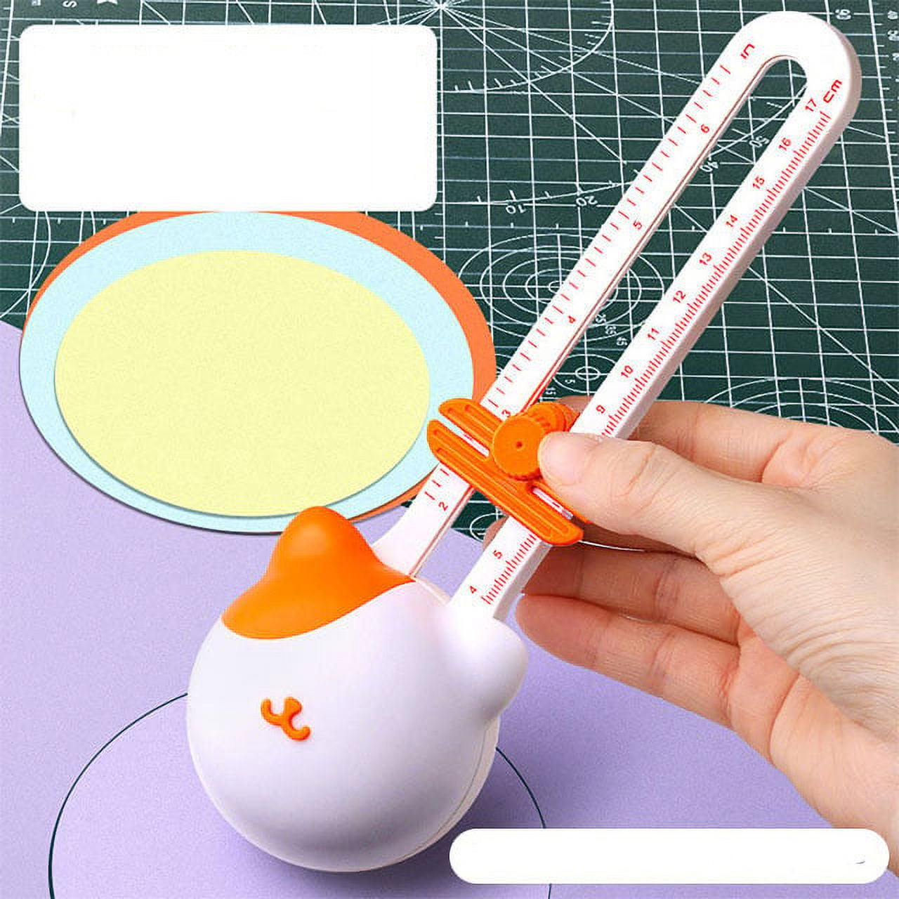 Adjustable Rotary Circle Paper Cutter Craft Precision Tool ...