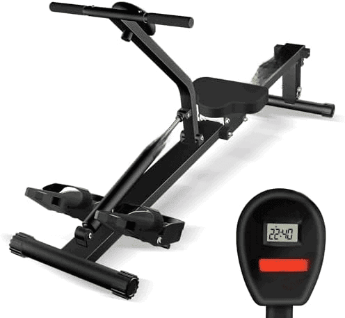 Adjustable Rowing Machine, Hydraulic Rower Machine with 12 Levels of ...