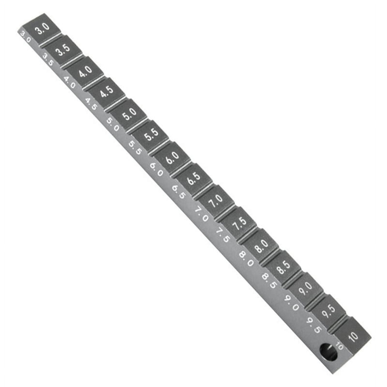 Adjustable Ruler Adjusting RC Car Ride Height 3-10mm & Wheel Rim Camber ...