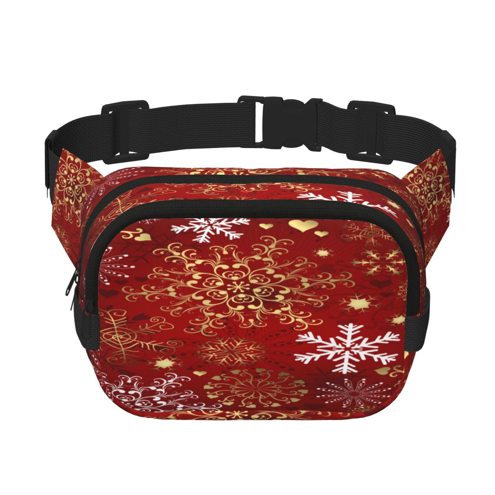 Adjustable Running Belt Waist Pack Square Double Layer Waist Bag Unisex ...