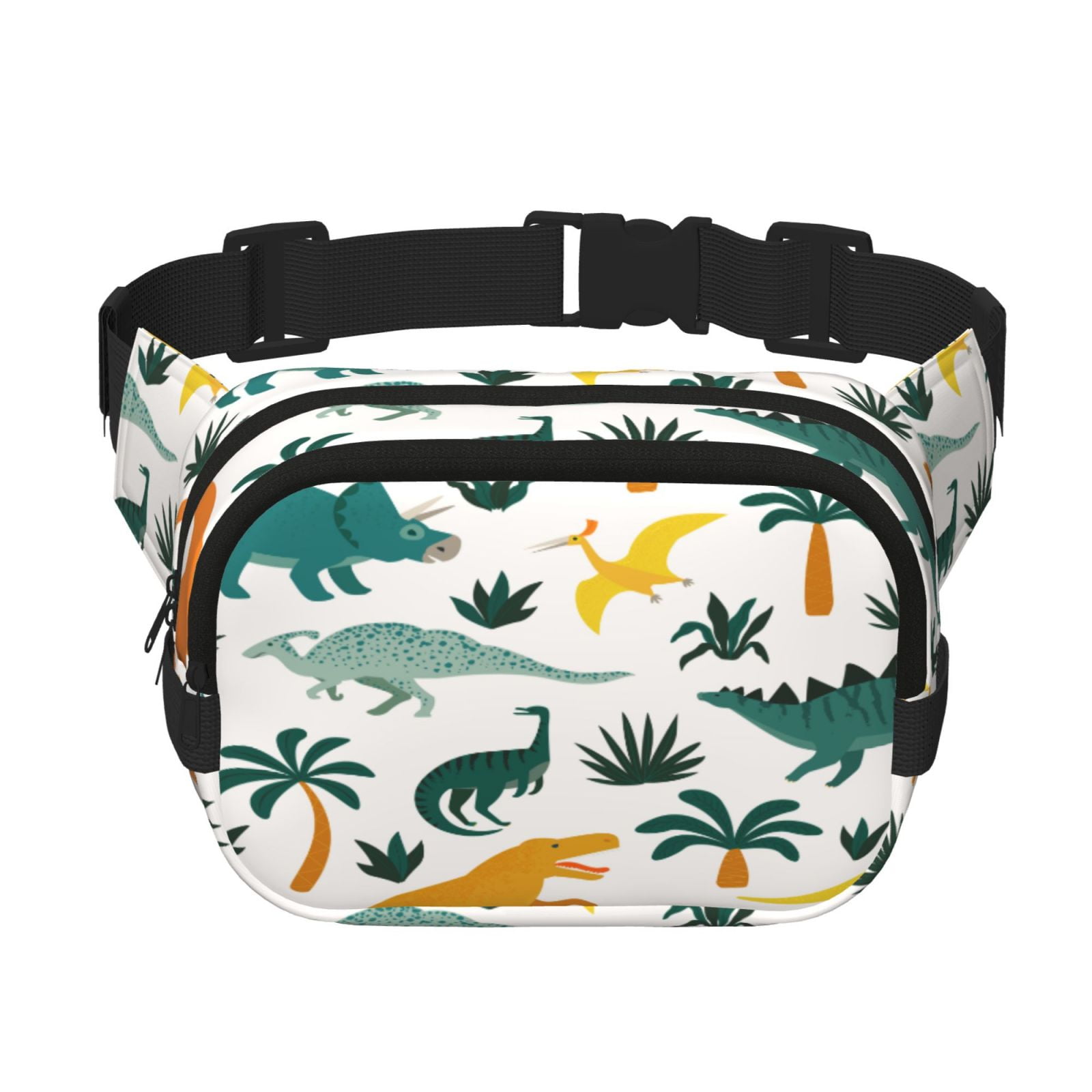 Adjustable Running Belt Waist Pack Square Double Layer Waist Bag Unisex ...