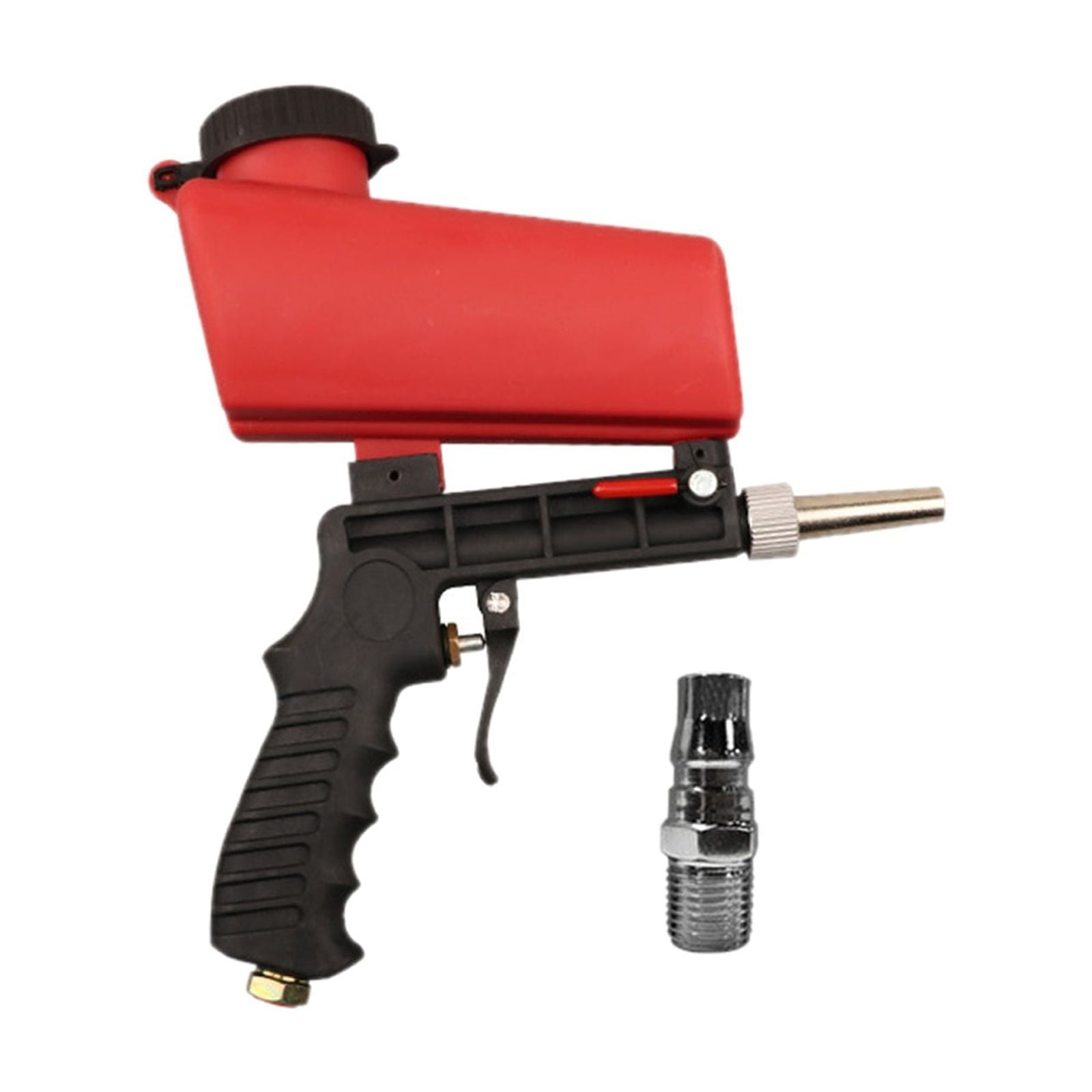 Adjustable Sandblasting Gun 90 Psi Portable Sand Blaster Paint Spray ...