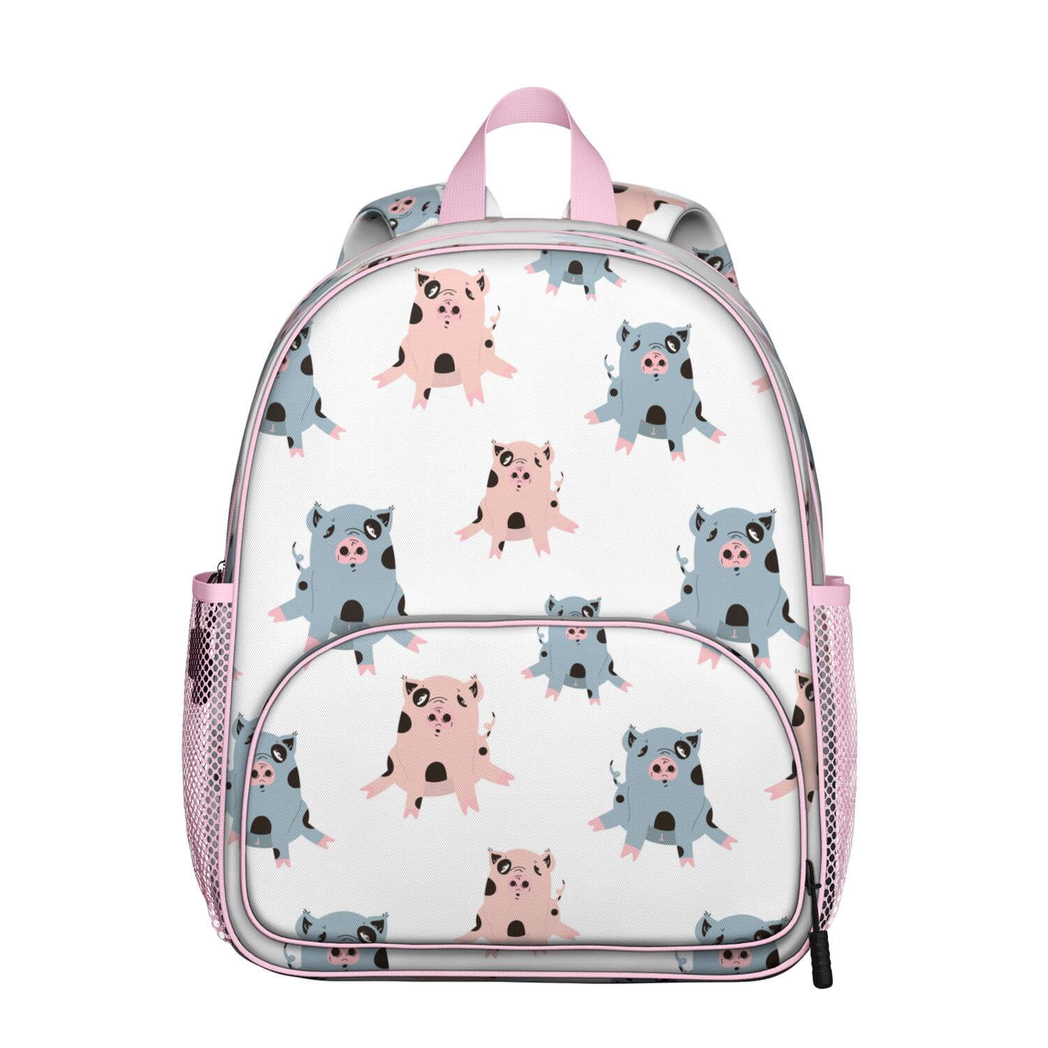 Adjustable School Backpack with Cute Chick Pattern - Spine-Friendly ...