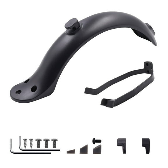 CENL Front Rear Mudguard kit with Bracket Taillight Fishtail for Xiaomi ...