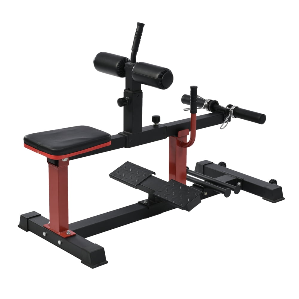 Adjustable Seated Calf Raise Machine Calf Raise Machine with Band Pegs ...